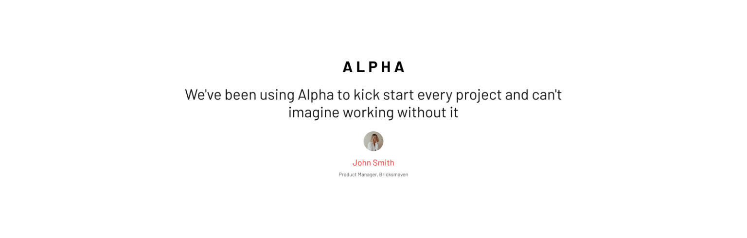 Alpha Library – Bricksmaven